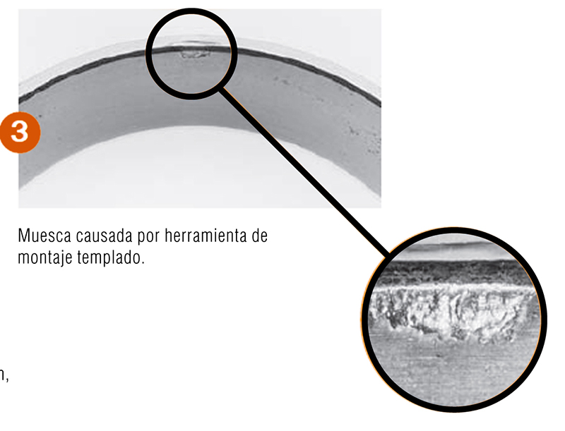 Rodamientos de rodillos cónicos - Análisis de fallas - Taller Actual