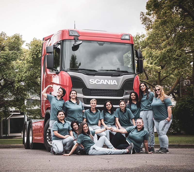 Conductoras de Scania - Taller Actual