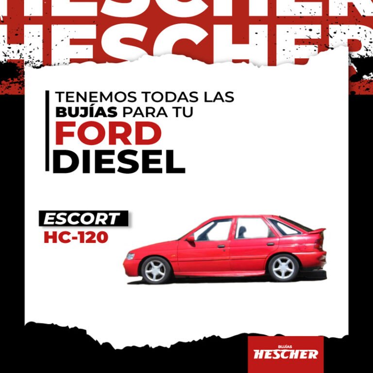 Aplicaciones de Bujías Hescher para modelos Ford – Taller Actual
